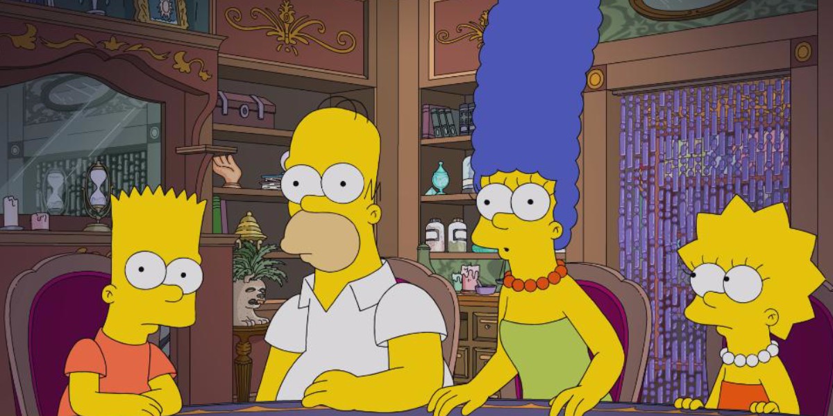 Televisor miniatura de Los Simpson reproduce la serie