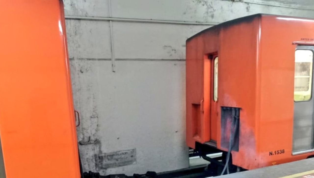 Metro CDMX: Se separan vagones en estación Polanco de L7
