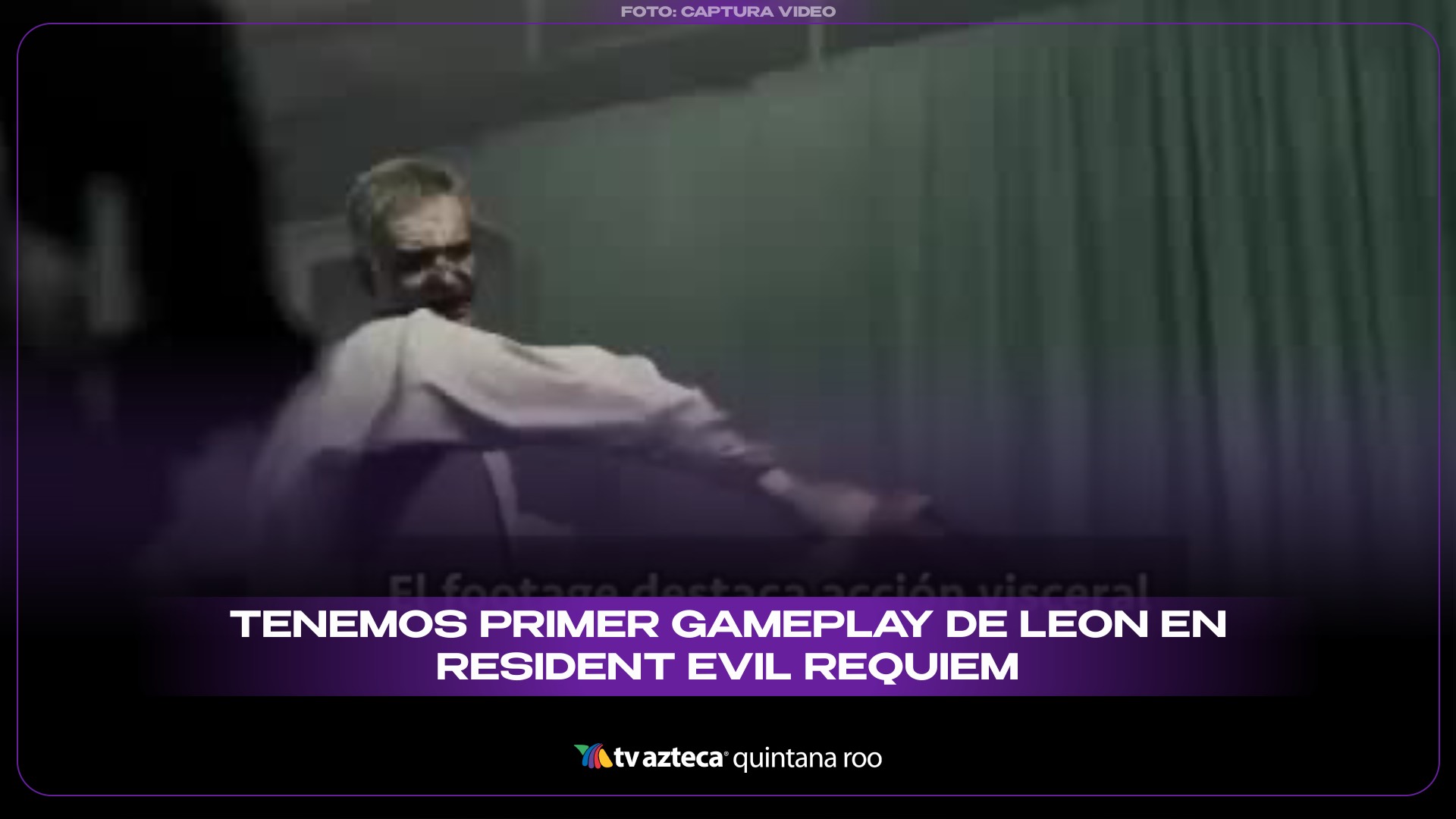 ¡Atención! Tenemos primer gameplay de Leon en Resident Evil Requiem y ...