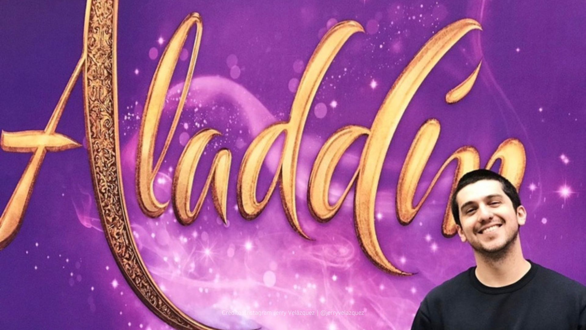 Jerry Velázquez, el mexicano que trabajó en el Live Action de Aladdin