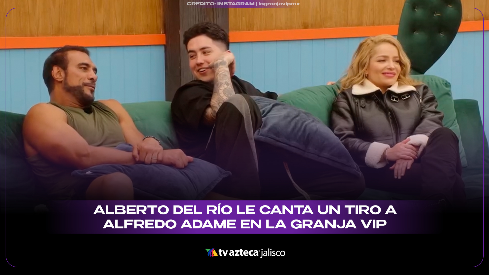 Alberto del Río le ‘canta un tiro’ a Alfredo Adame en la Granja VIP y marca gran tensión en la ...