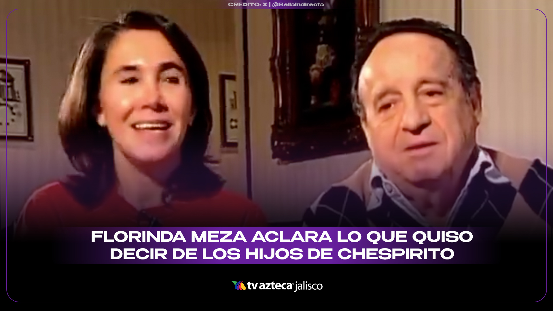 Florinda Meza aclara qué quiso decir con su frase sobre los hijos de Chespirito