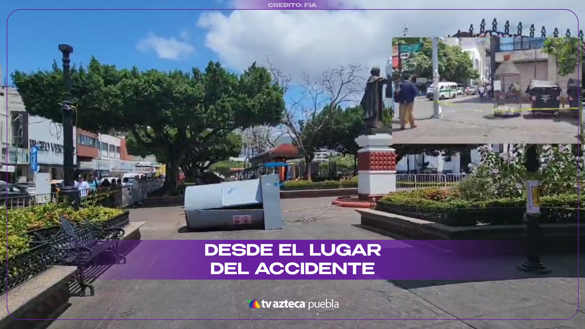 Colapso en el Parque Central de Tuxtla Gutiérrez: Vallas y restricciones tras la tragedia que ...