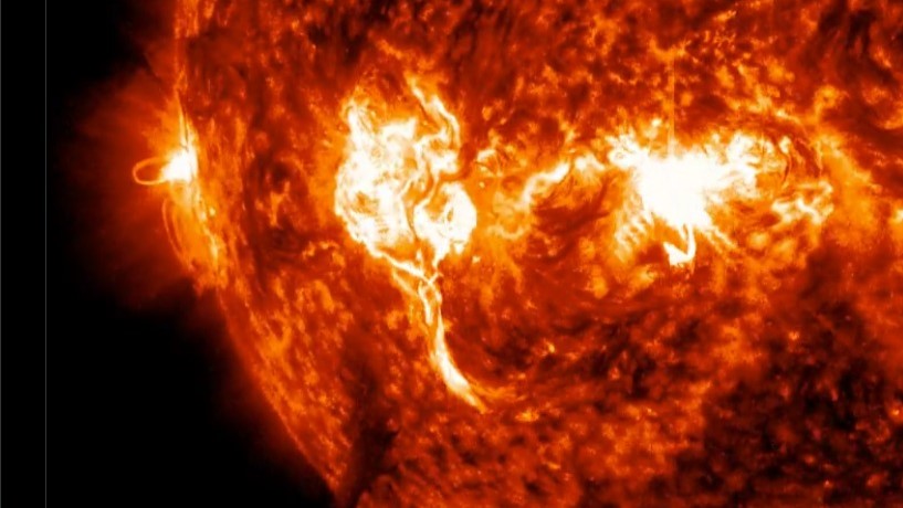 El Sol emite una potente llamarada solar; así afectaría en la Tierra