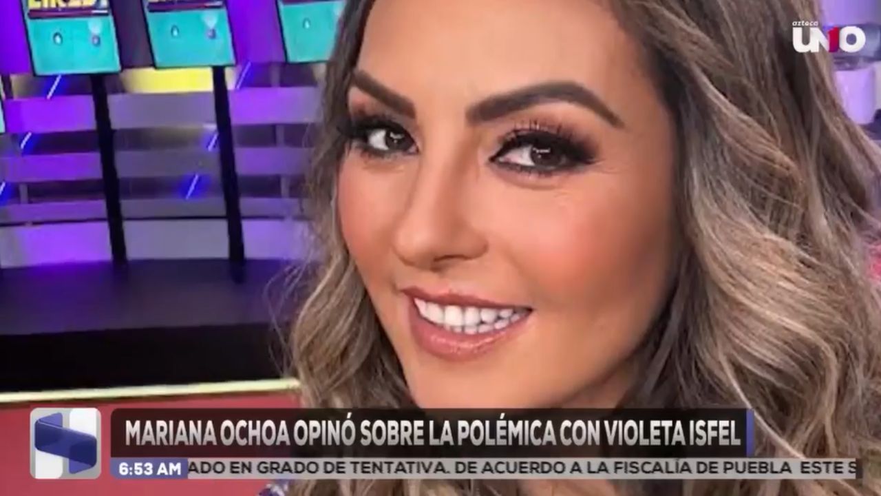 ¿Qué dijo Mariana Ochoa sobre la reciente polémica de Violeta Isfel?
