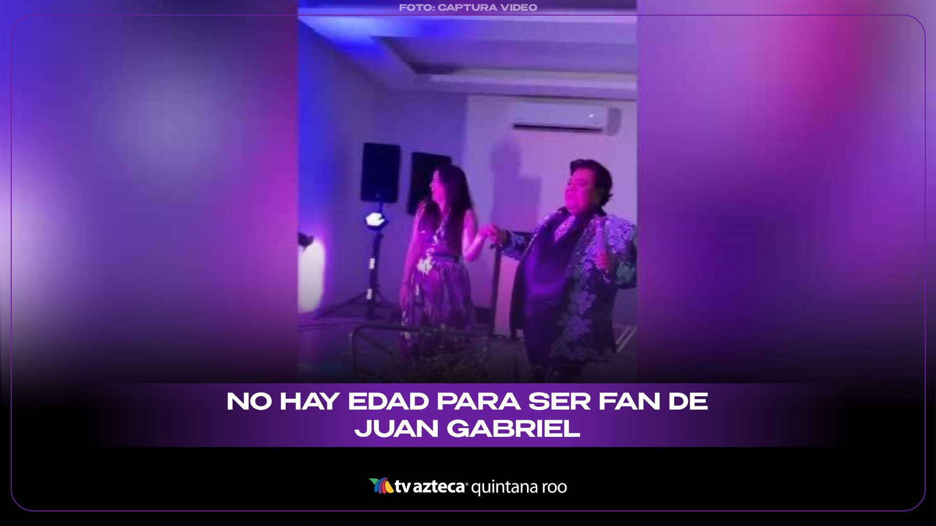 No hay edad para ser fan de Juan Gabriel: Su fiesta se volvió VIRAL en ...