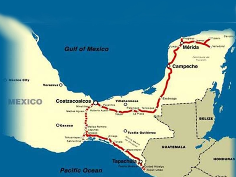 Crean Corredor Interoceánico del Istmo de Tehuantepec.