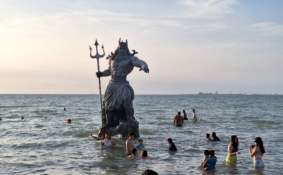 Estatua de Poseidón en Progreso: ¿Por qué la PROFEPA clausuró la obra?