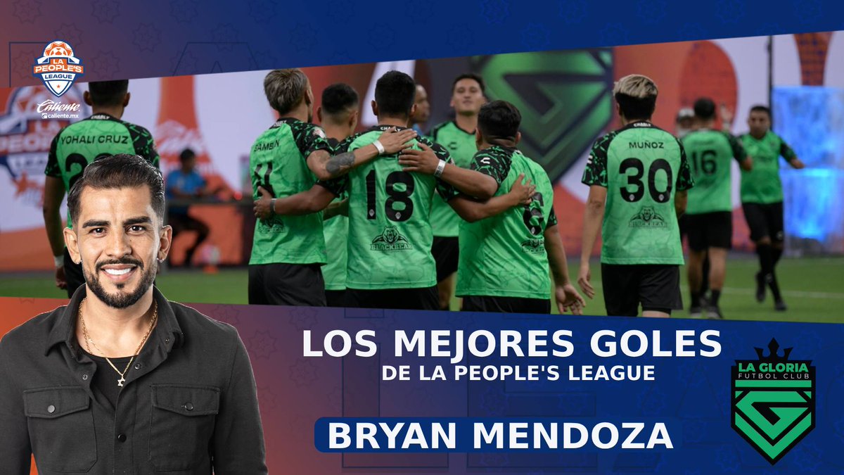 Gol Bryan Mendoza | Tanos 6-6 Gloria FC Repechaje | La People’s League