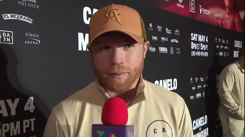 Entrevista con Canelo Álvarez tras su llegada oficial para la pelea ...