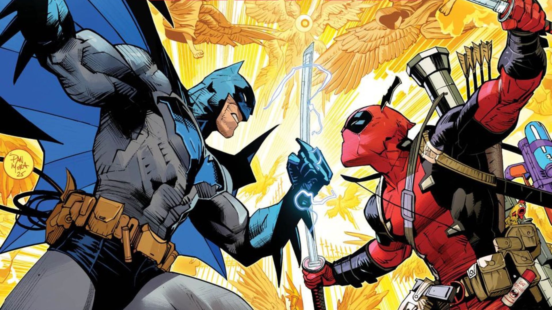 Sale a la venta el cómic de Batman y Deadpool, un crossover que nos ...