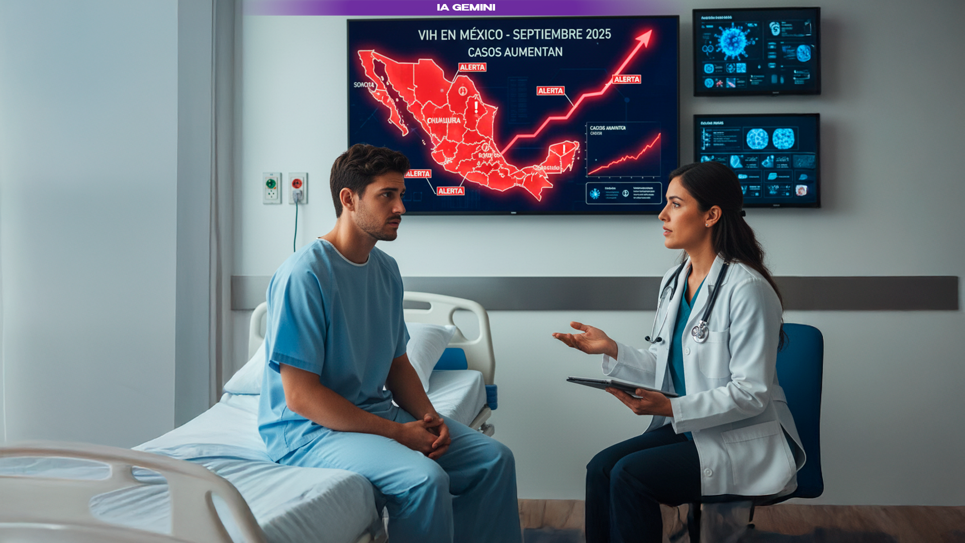 Casos de VIH en México aumentan en septiembre 2025: cifras y estados en ...