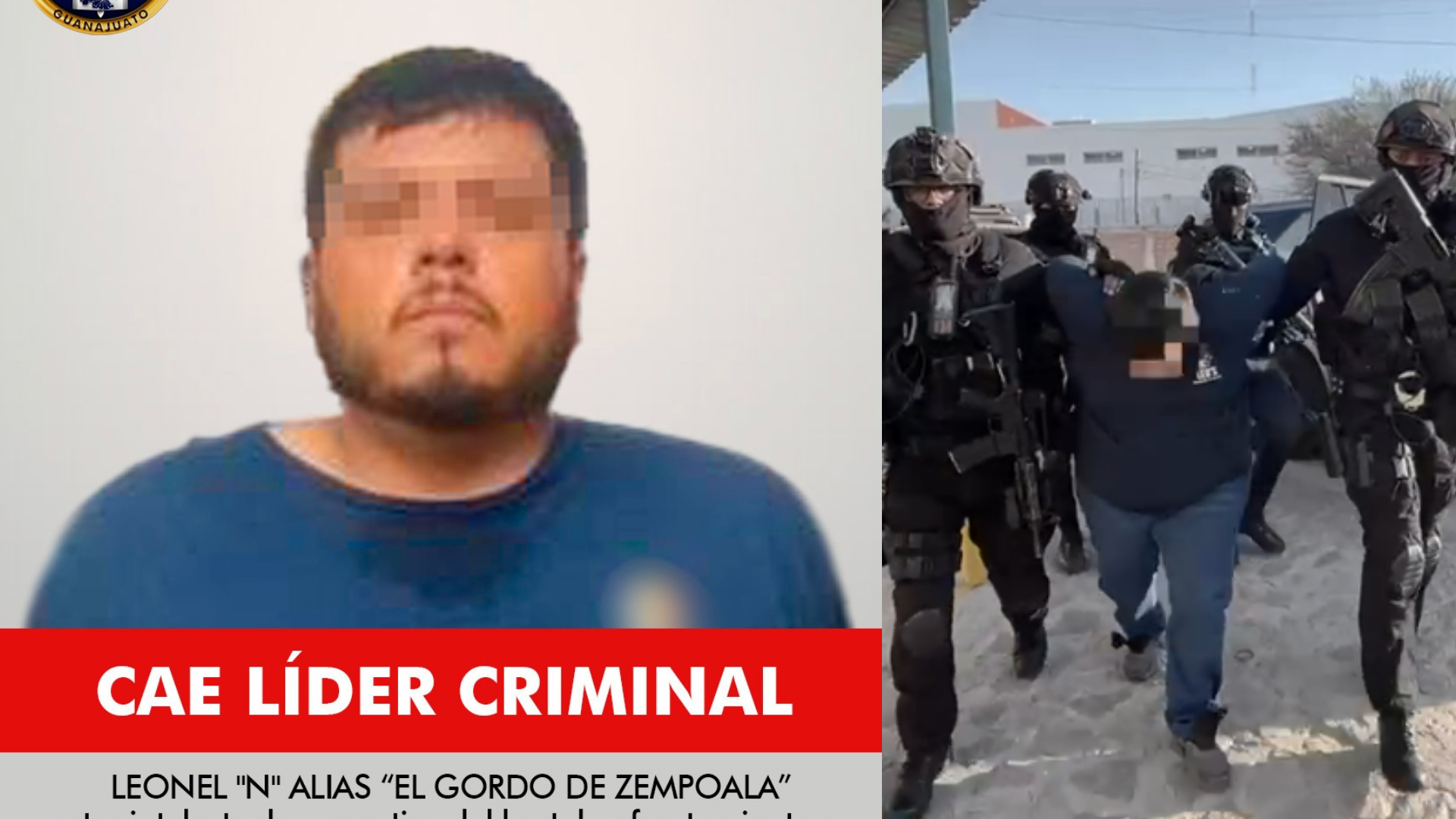Detienen a Leonel ‘N’, alias “El Gordo de Zempoala”: ¿De qué crimines se le acusan en Guanajuato?