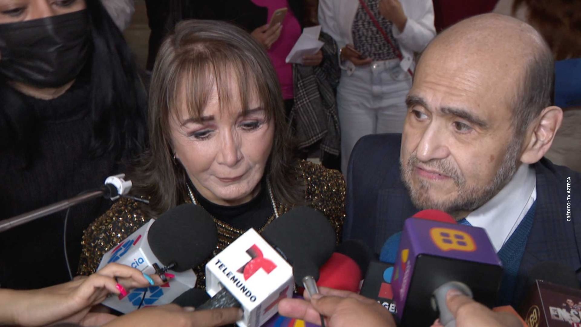 El reencuentro de María Antonieta de las Nieves y Édgar Vivar