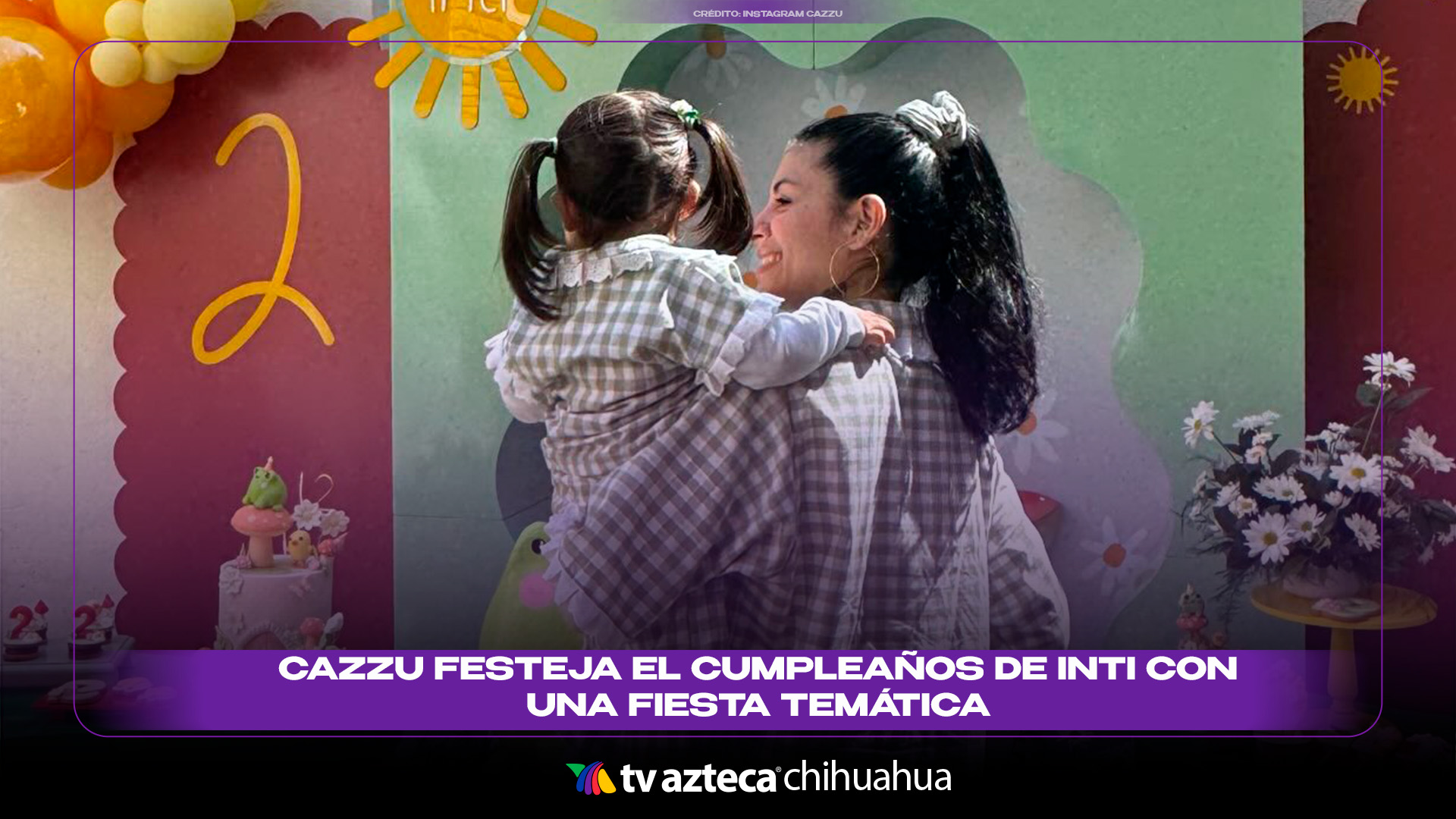 Cazzu celebra el cumpleaños de Inti sin Christian Nodal; realizan ...