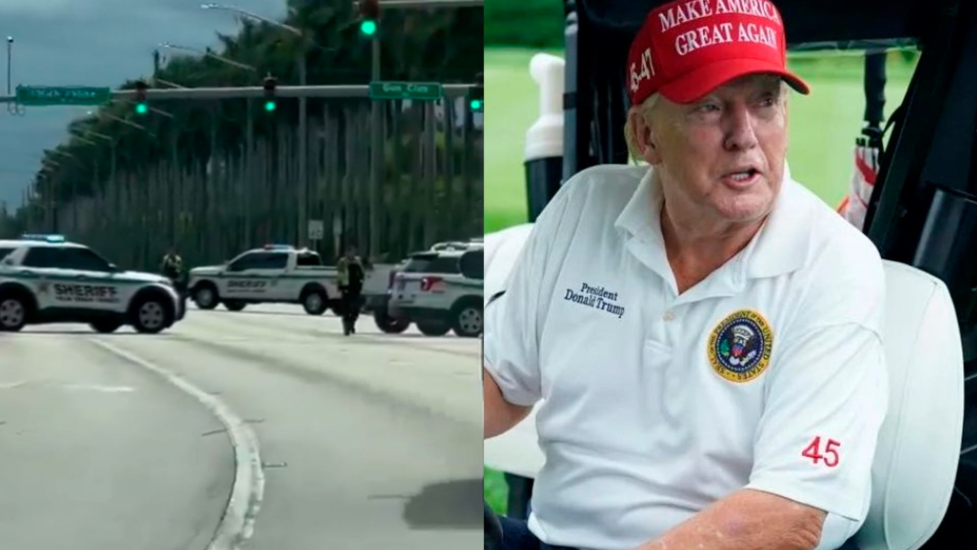 “Sano y salvo”: Donald Trump se pronuncia tras tiroteo en su club de golf