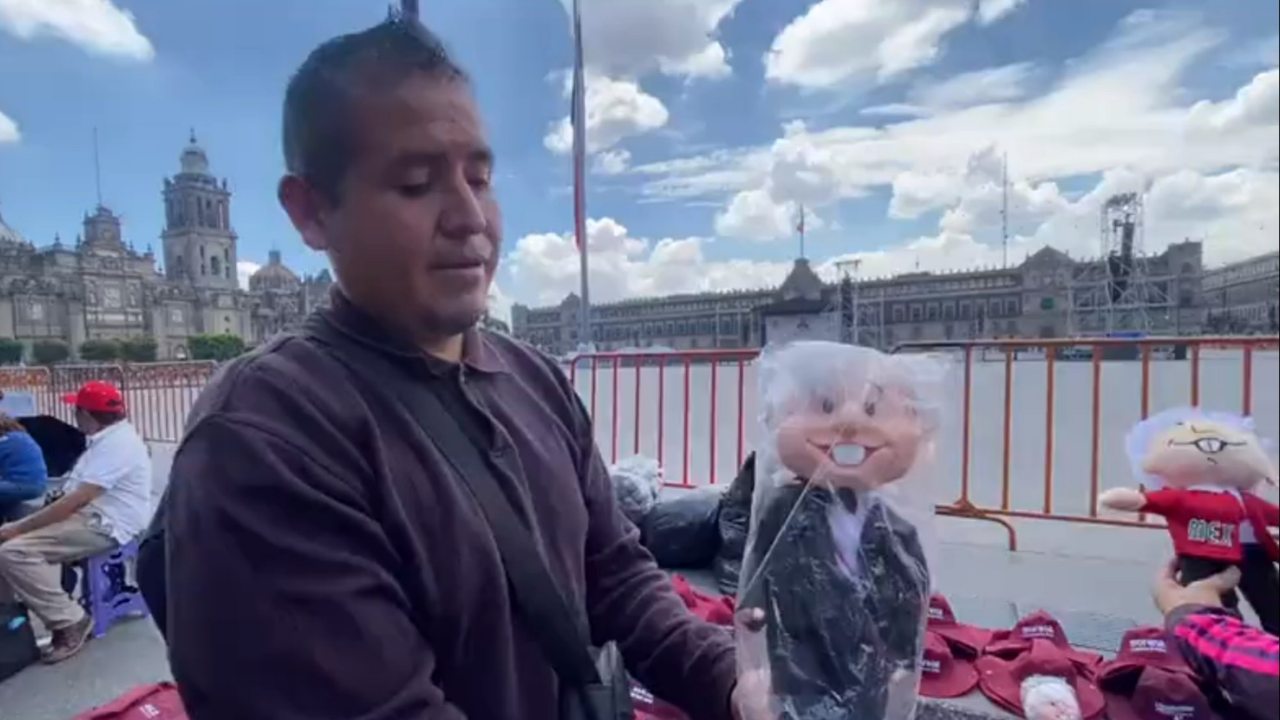 AMLO Fest 2023: Venden cada Amlito con voz en 500 pesos