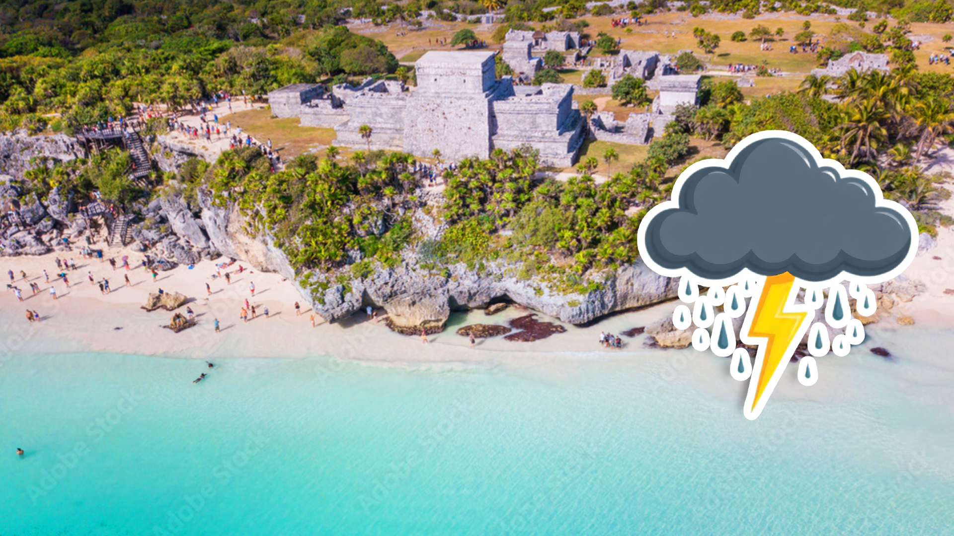 Tulum: ¡Prevente! Esta es la hora en la que lloverá este 5 de octubre ...