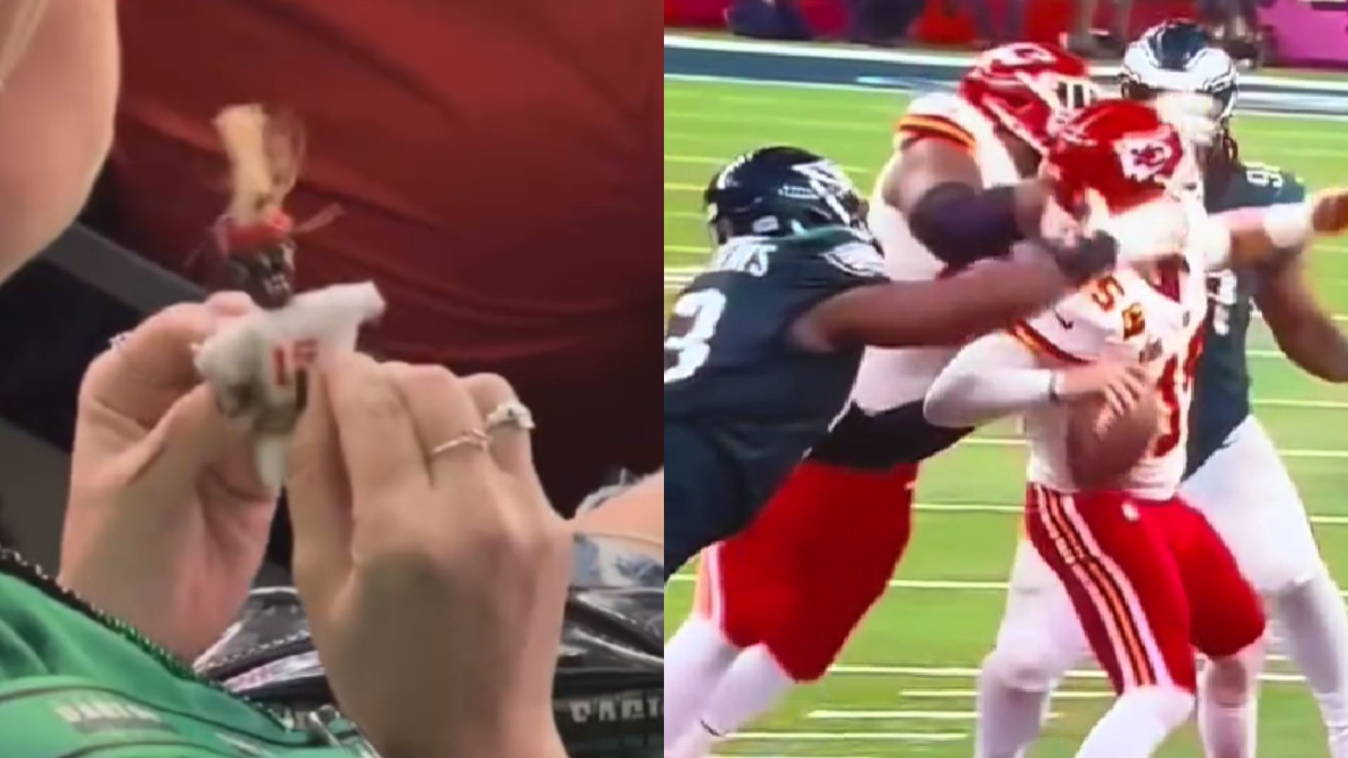 Se convierte en tendencia video de vudú a jugador de Kansas City Chiefs