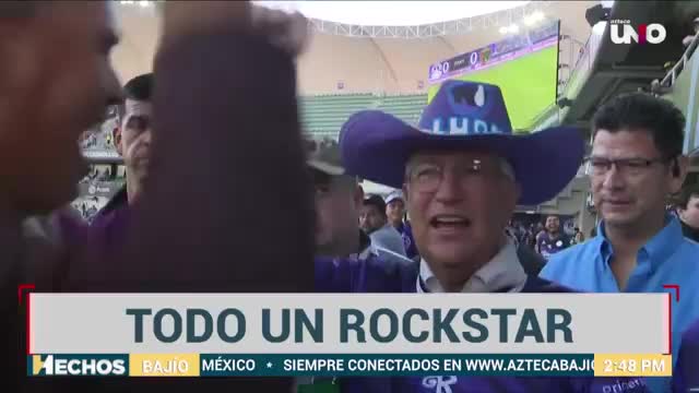 Ricardo Benjamín Salinas Pliego visita la "fortaleza morada" en ...