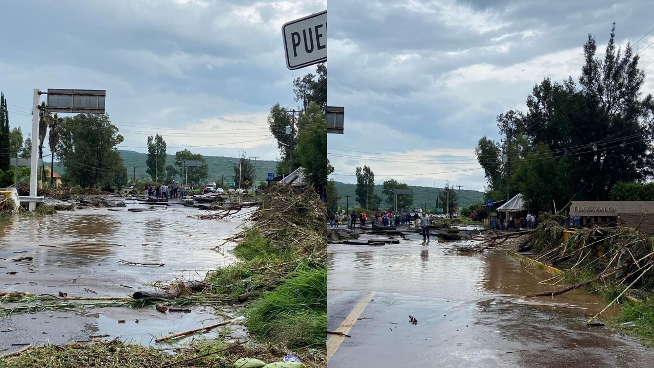Tormenta azota Michoacán: Devastadora tromba se forma en Purépero y Tlazazalca