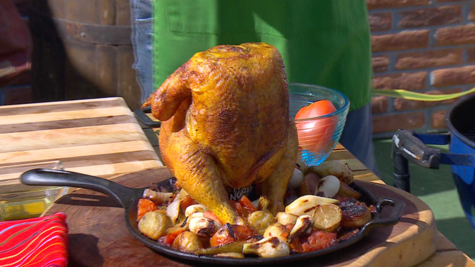 RECETA preparamos un delicioso pollo sentado