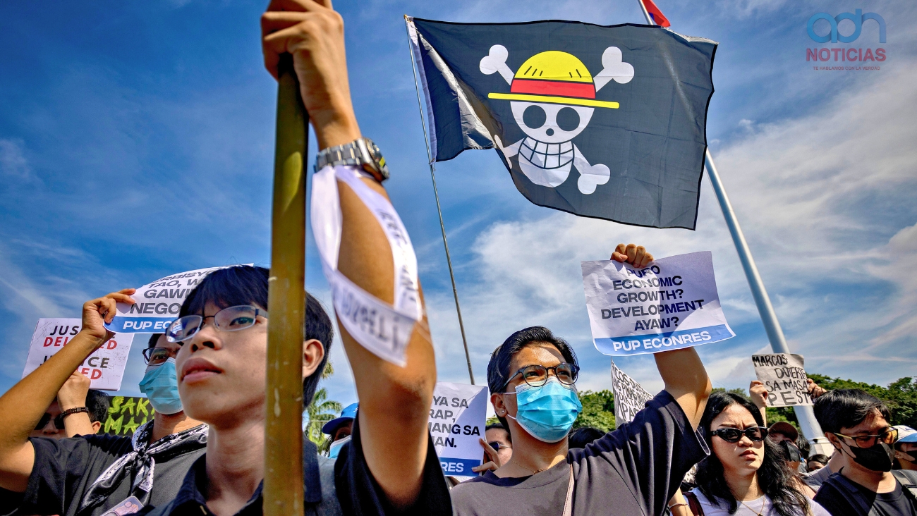 ¿Qué significa Luffy de One Piece en la marcha de la Generación Z con temática de los Sombreros ...