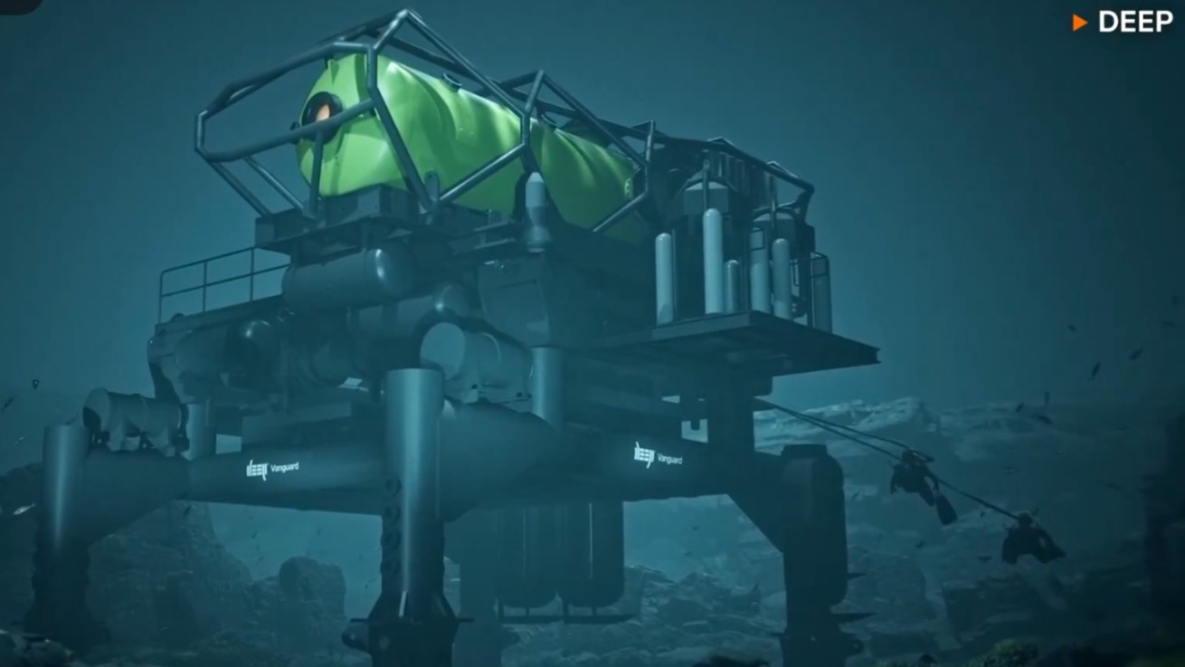 Reino Unido lanzará el primer hábitat submarino para humanos