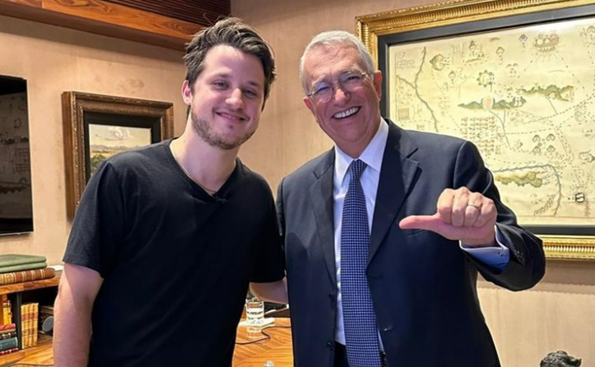 Roberto Martínez graba segunda parte con Ricardo Salinas