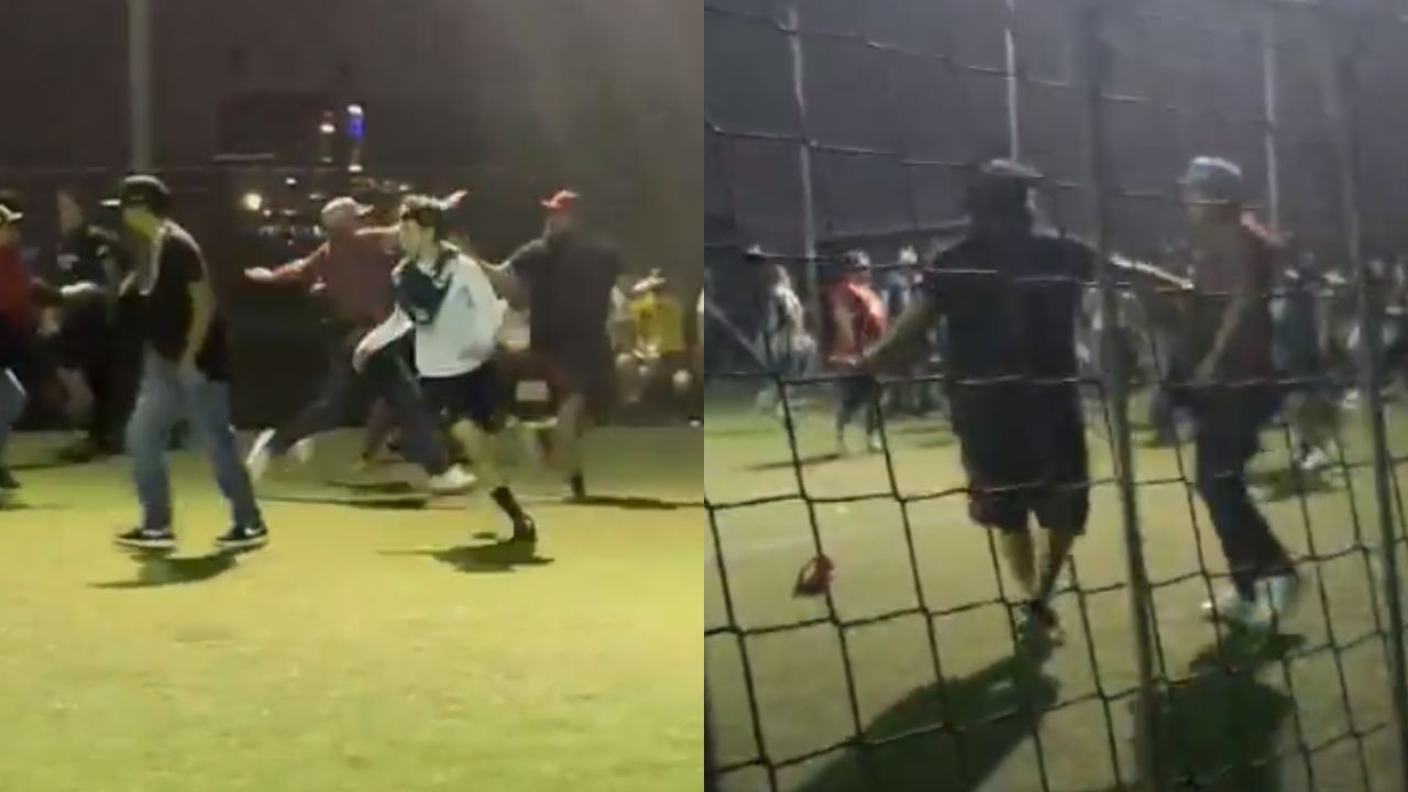 VIDEO: Saca arma de fuego en partido de futbol amateur en Monterrey