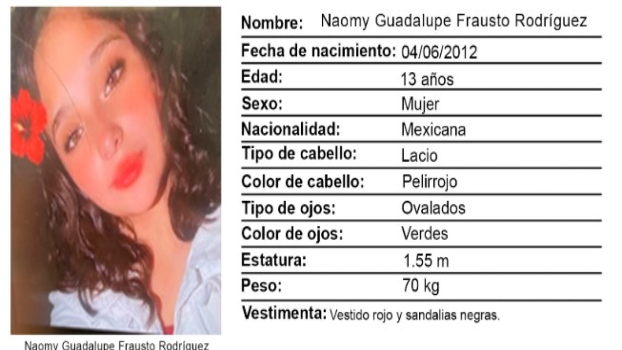 Alerta Amber: ¡Urgente! Buscan en guanajuato a los menores Naomy ...