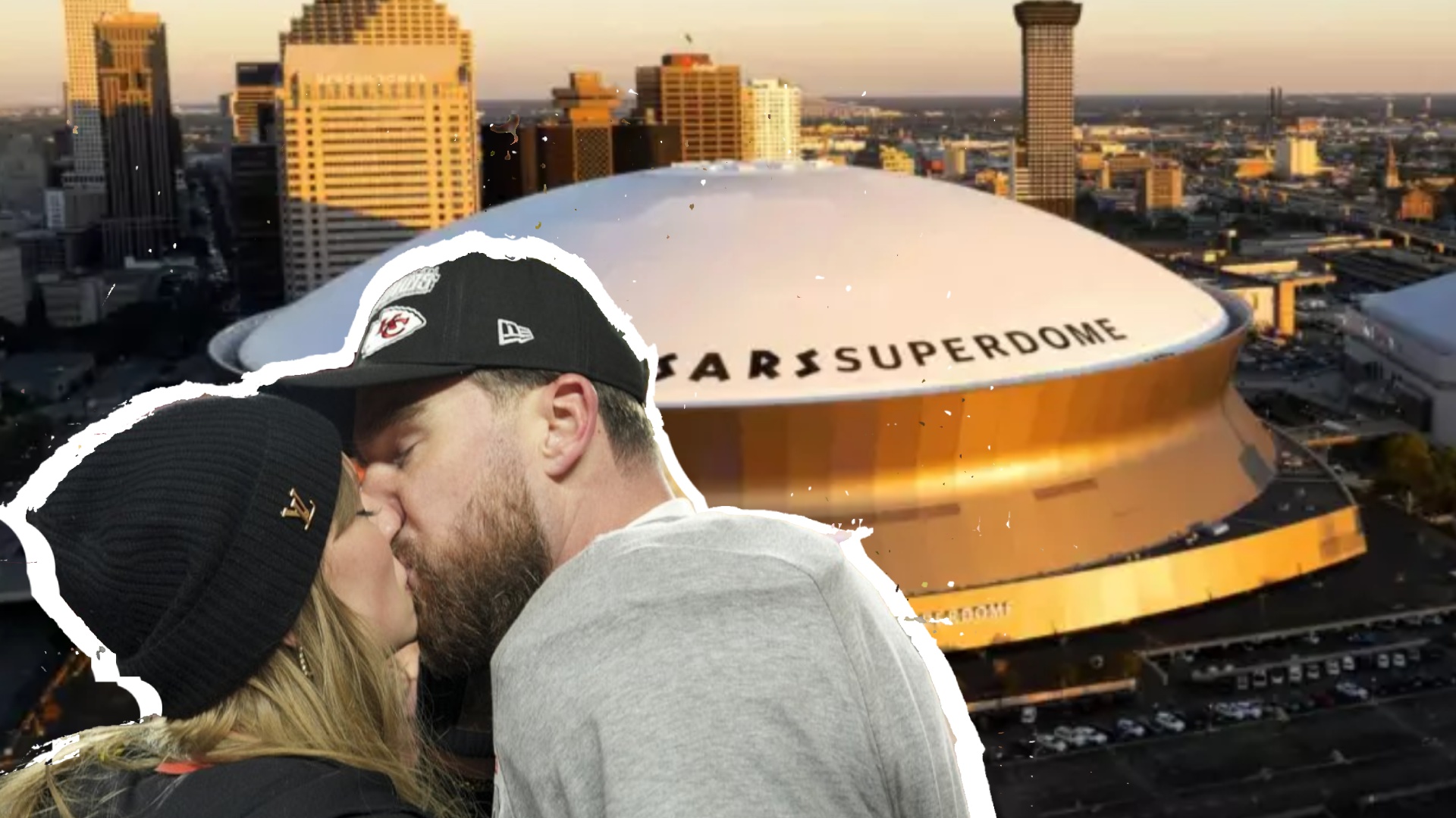 Taylor Swift y Travis Kelce llegan al Super Bowl 2025 en su 'era' NFL