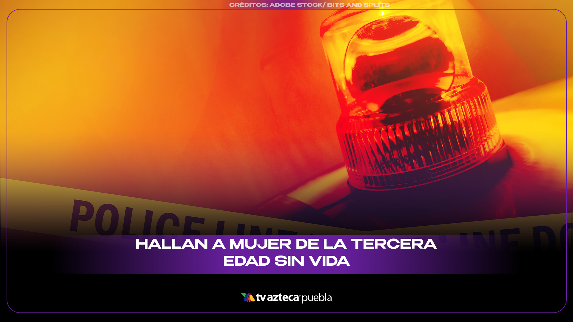 Mujer adulta mayor es hallada sin vida en Puebla