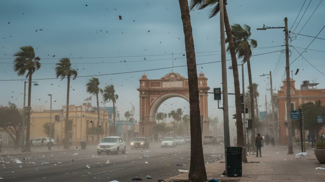 A qué hora se quitan los fuertes vientos en Tijuana hoy sábado 10 de ...
