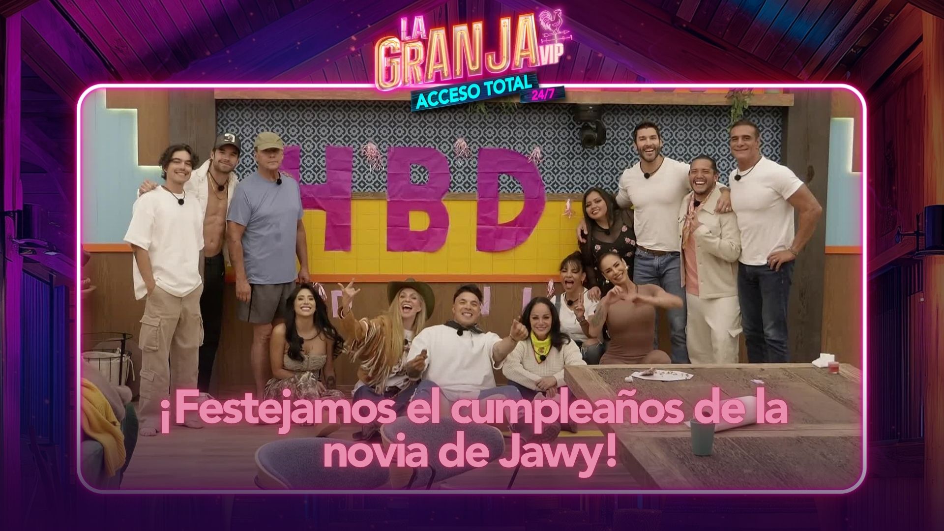 ¡Los granjeros festejaron a Dani, la novia de Jawy Méndez por su ...