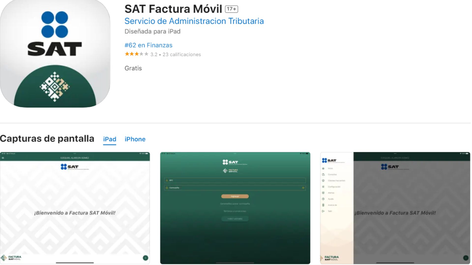 Cómo facturar en el SAT desde mi celular