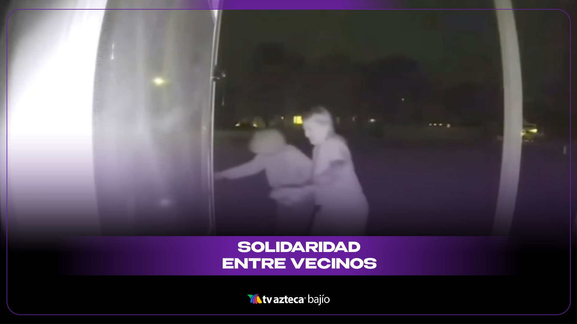 Ayudan a adulta mayor a refugiarse ante amenaza de tornado en Estados ...