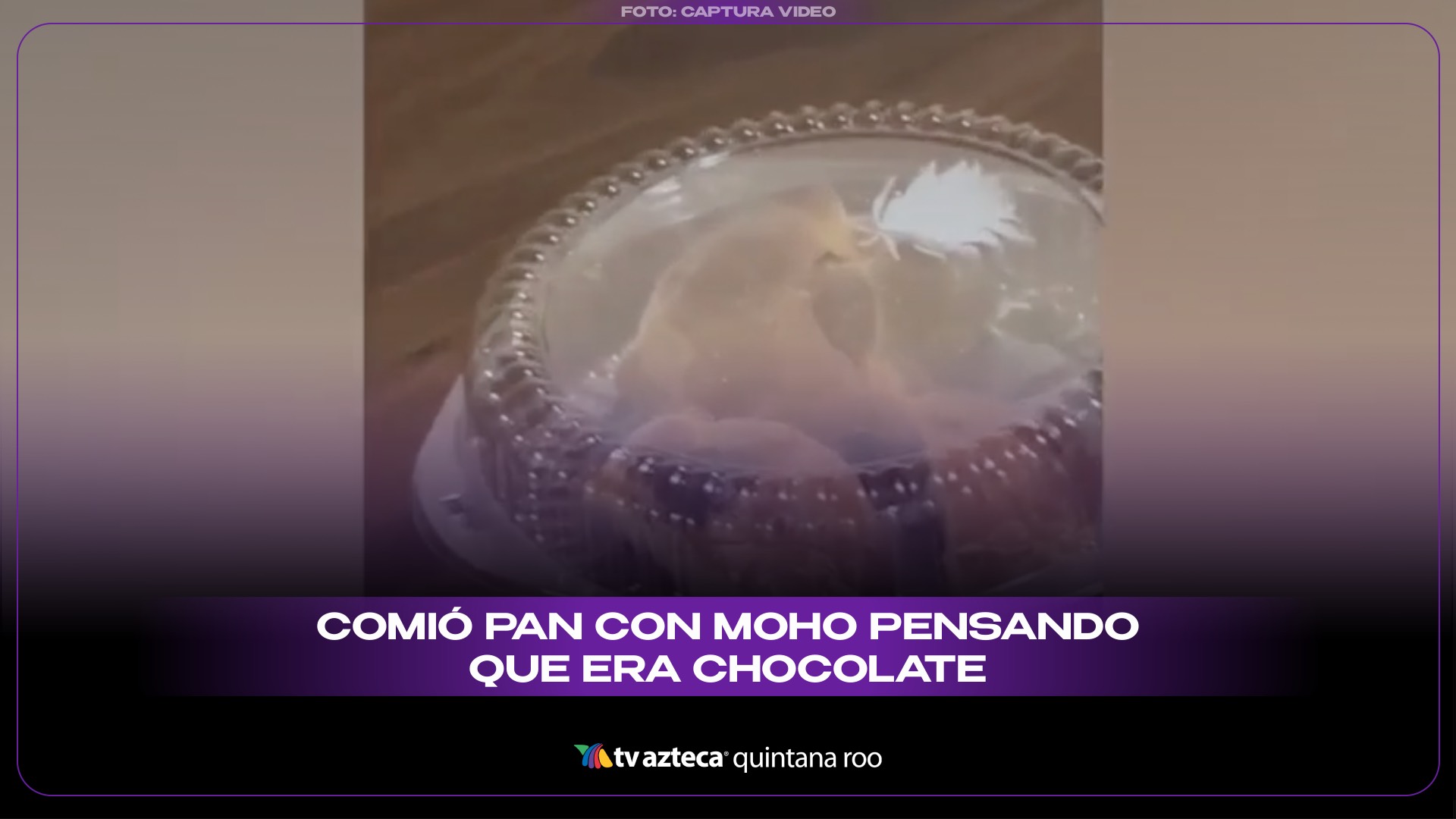 Comió pan con moho pensando que era chocolate y el video se viraliza en ...