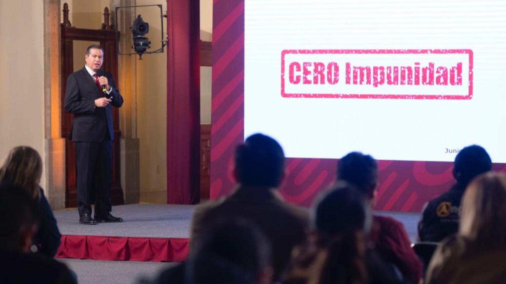 Informan avances de la estrategia “Cero Impunidad”