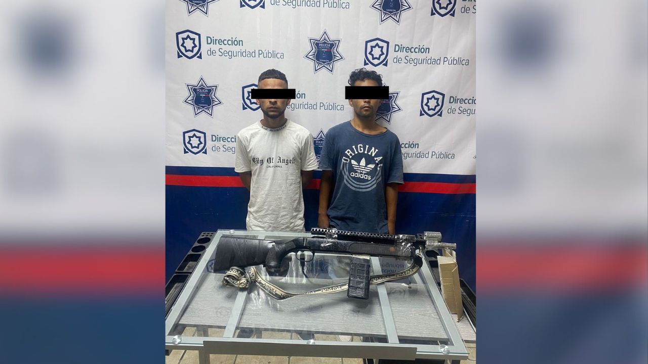 Torreón: Detienen a dos por amenazas y portación de arma falsa