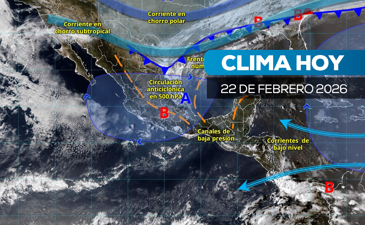 Lluvias intensas golpearán otra vez el clima en México: estados afectados