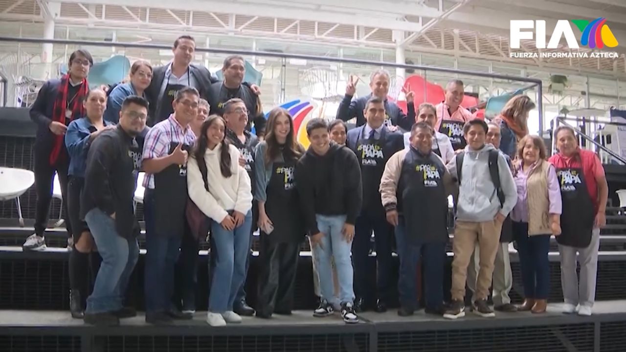 Carnita asada del Día del Padre con los conductores de Hechos Meridiano