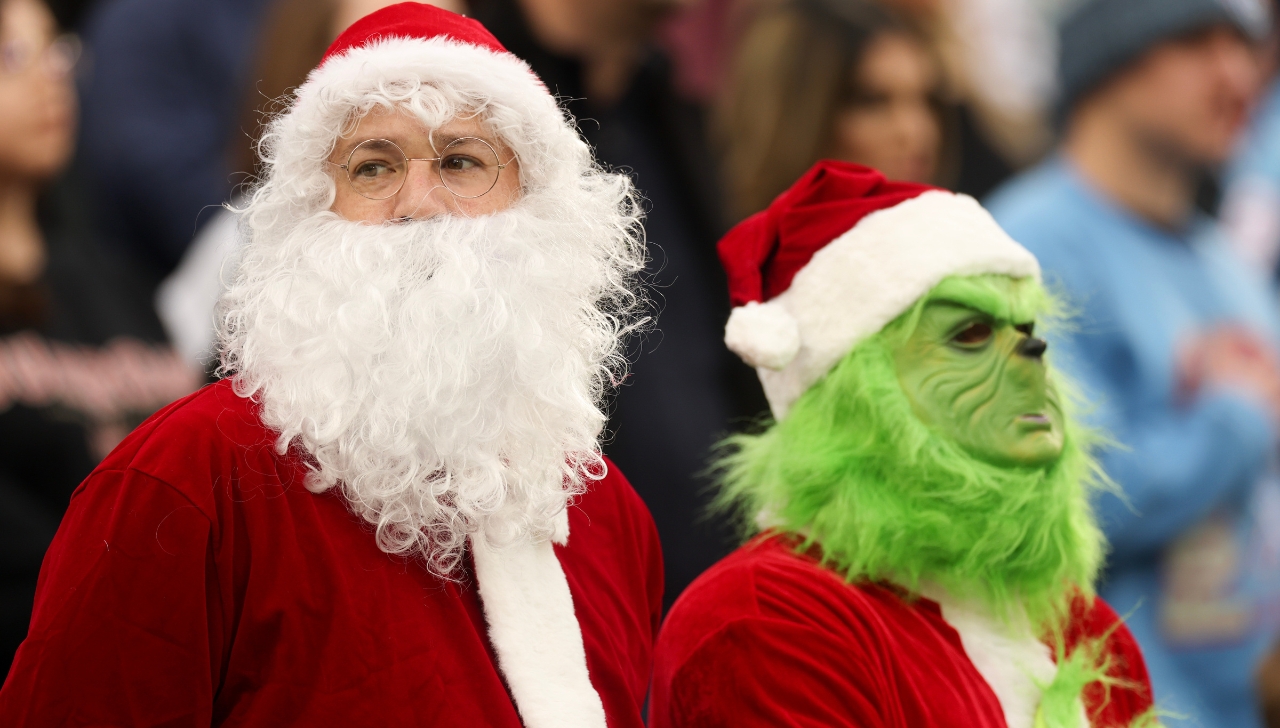 Grinch vs Santa Claus: Detienen en Aguascalientes a los icónicos de Navidad