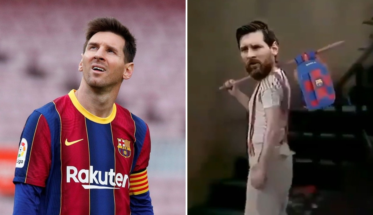 Messi deja los mejores memes tras su salida del Barcelona