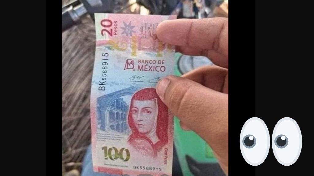 🤑 Billete de 120 pesos se hace viral en internet