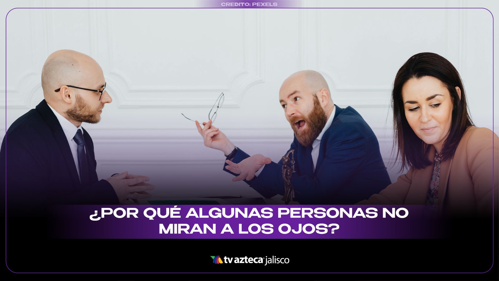 ¿Qué significa cuando una persona no mira a los ojos cuando habla?