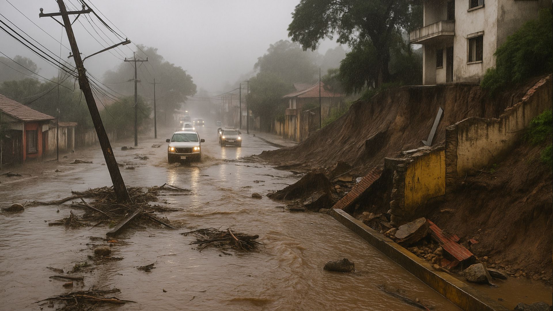 Afectaciones en Puebla por el Huracán Erick según la IA: lluvias ...