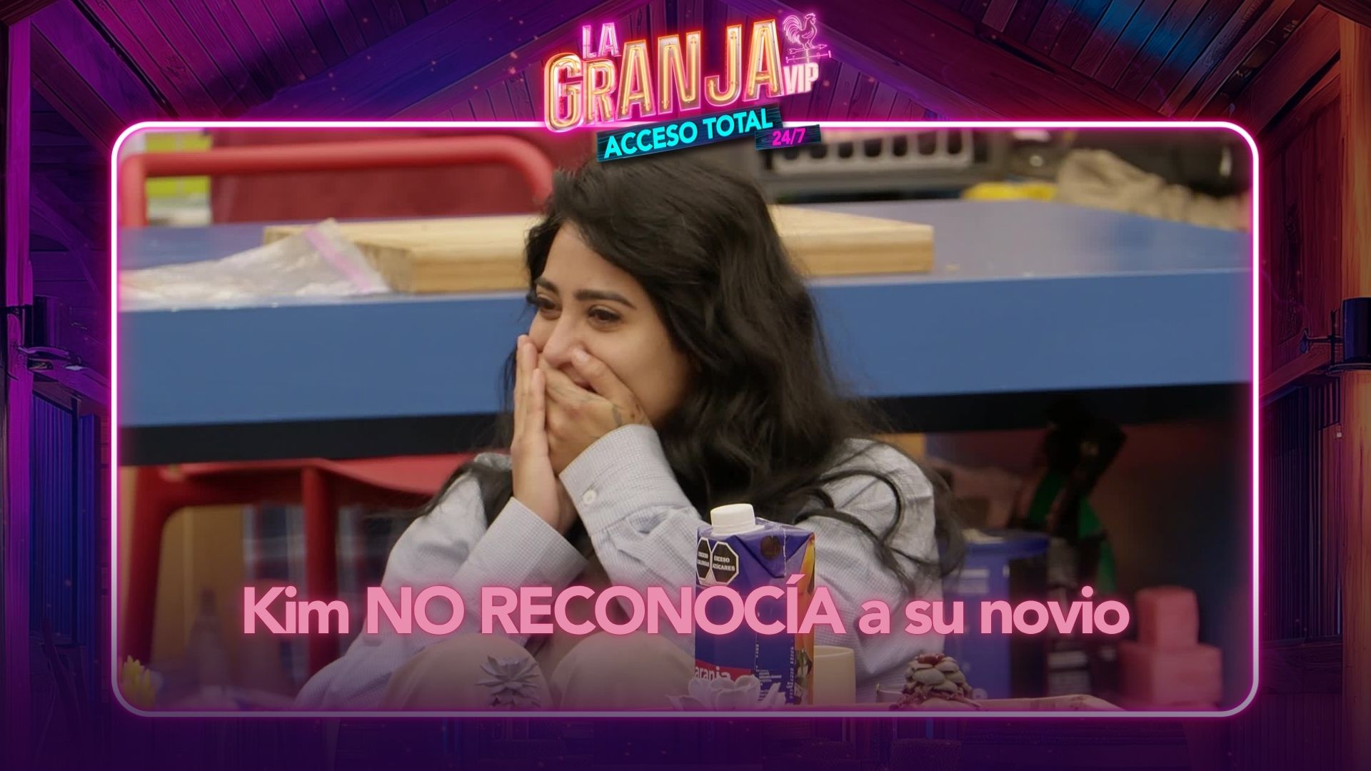 Novio de Kim Shantal le manda audio de felicitación a La Granja VIP ...