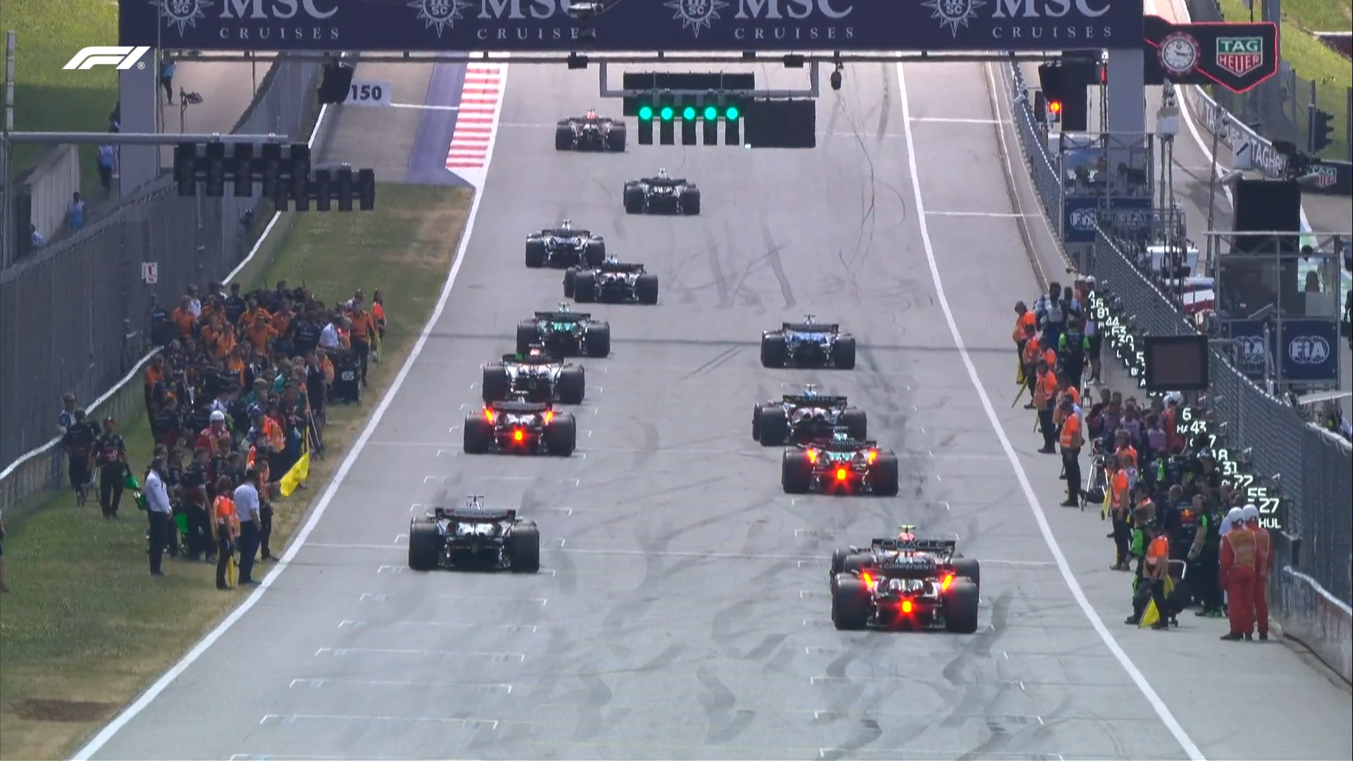 Así queda la Tabla de posiciones de la F1 tras resultado del GP de Austria 2025