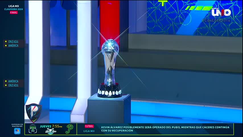 El trofeo de la Liga BBVA MX visita Azteca Deportes
